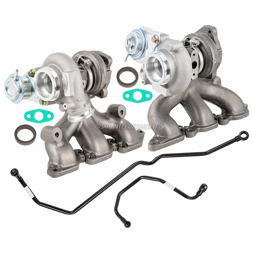 2004 volvo XC90 Turbocharger and Installation Accessory Kit Pair of ...